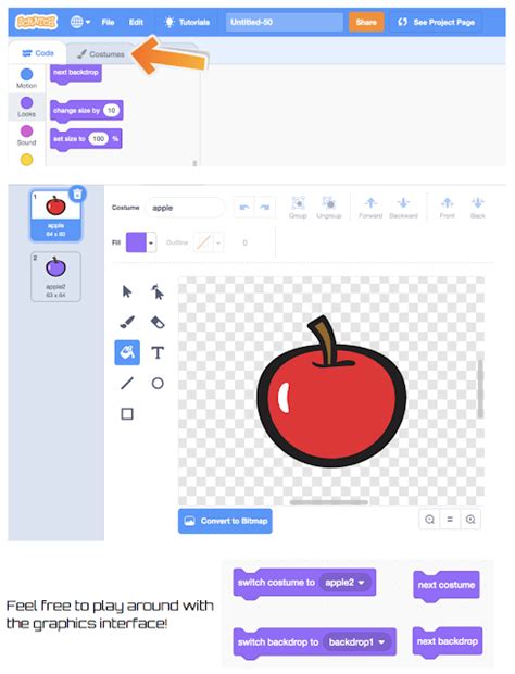 Makethebrainhappy The Sprite And The Stage In Scratch