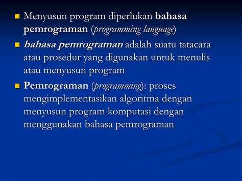 PPT Algoritma Dan Pemrograman PowerPoint Presentation Free Download ID 3937443