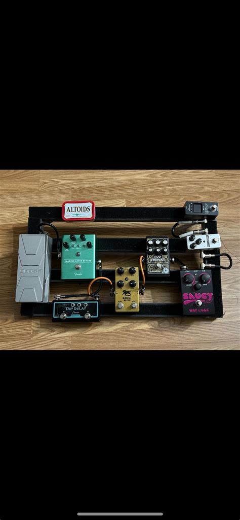 I Saw A Video On Proper Pedalboard Chains And This Was The Layout After