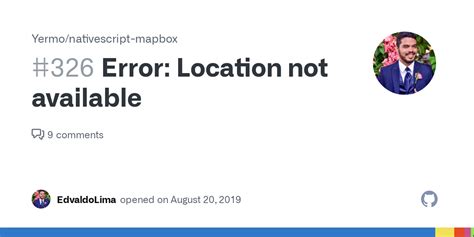 Error Location Not Available Issue Yermo Nativescript Mapbox Github