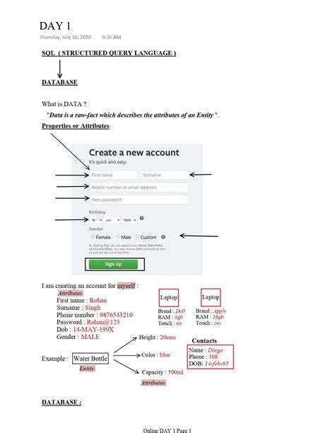 sql short notes handwritten pdf connect 4 programming