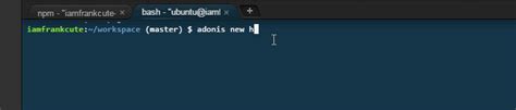 Getting Started With Adonisjs — A Javascript Framework For Nodejs