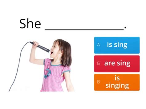 Present Continuous Quiz