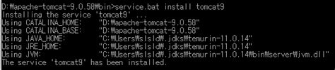 에러 error 톰캣 tomcat 지정된 서비스가 설치된 서비스로는 없습니다 및 jvm dll 권한 문제 dev