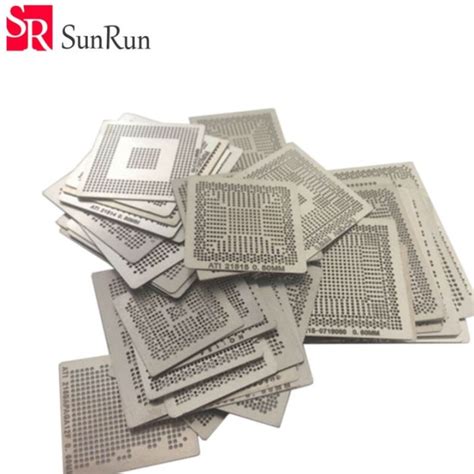 Bga Stencil For Laptop Ati Chip Pcs Set Bga Reballing Stencil Tample Kit Lazada Ph