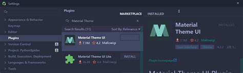 Ide 配置material Theme Ui主题 Langkye 博客园