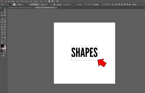 How To Make Text Into A Shape In Illustrator