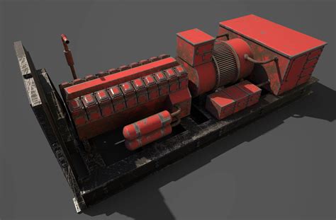 Generator 3d Render Digital Art By Apuart