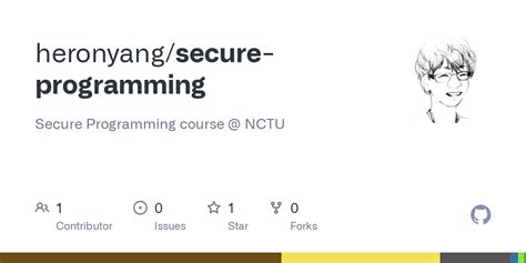 Github Heronyangsecure Programming Secure Programming Course Nctu