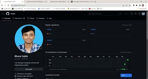 launching my personal portfolio website bharat sable posted on the topic linkedin
