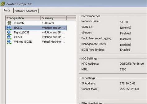 Jungle Information Technology Esxi 50 And Freenas 93 Mpio Iscsi Setup