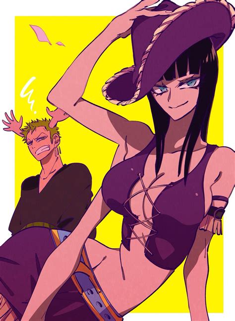 Nico Robin And Roronoa Zoro One Piece Drawn By Wl Yugi Go Danbooru