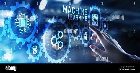 Machine Learning AI Artificial Intelligence Neural Network Technology Concept Stock Photo Alamy
