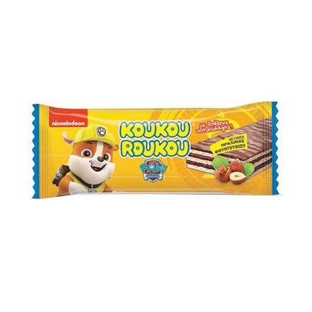 Купить Вафля Koukou Roukou Hazelnut 25 g, цена 86 ₴ — Prom.ua (ID ...