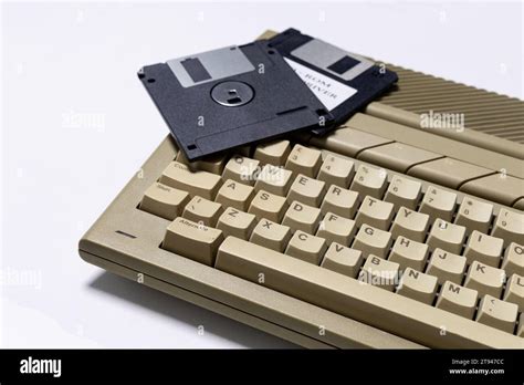 Old PC 16 Bit Computers Primitive Computers From The 1980s And 1990s Stock Photo Alamy