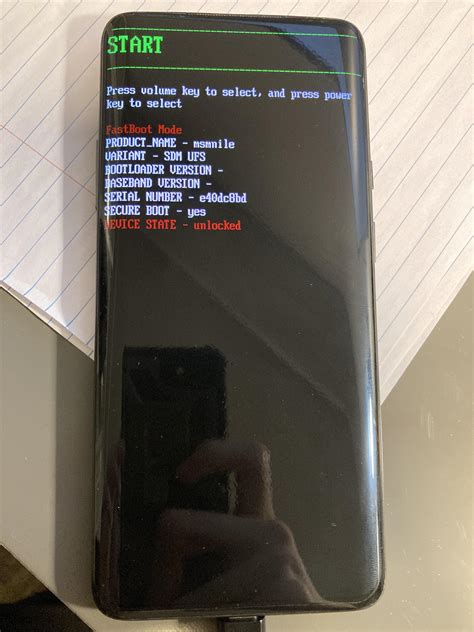 Stuck At Fastboot R OnePlus Pro