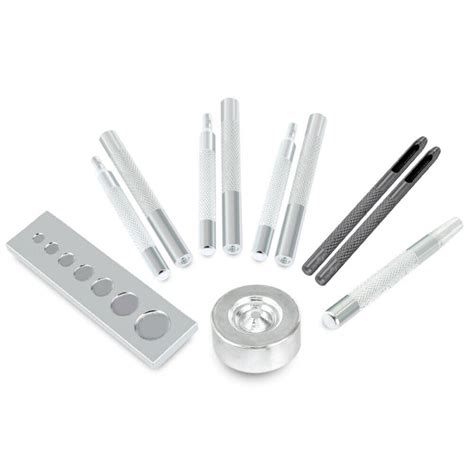 11 22 Pcs Eyelet Die Punch Tool Hole Set Snap Rive Grandado