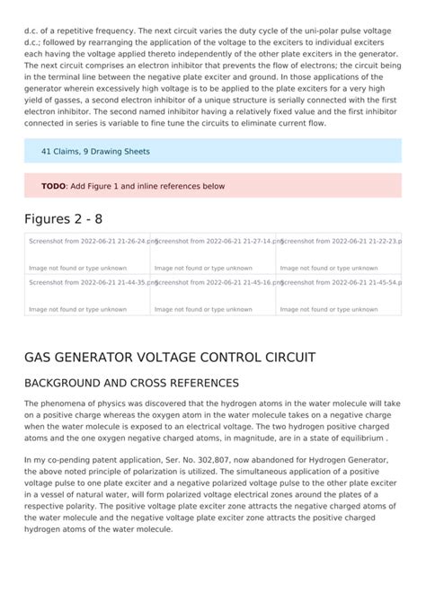 Gas Generator Voltage Control Circuit 4798661 Pdf