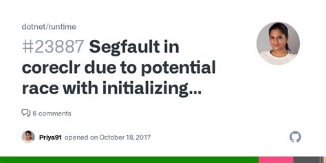 Segfault In Coreclr Due To Potential Race With Initializing Thread Statics On Linux Issue