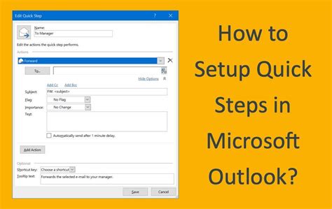 Outlook 2010 Quick Steps