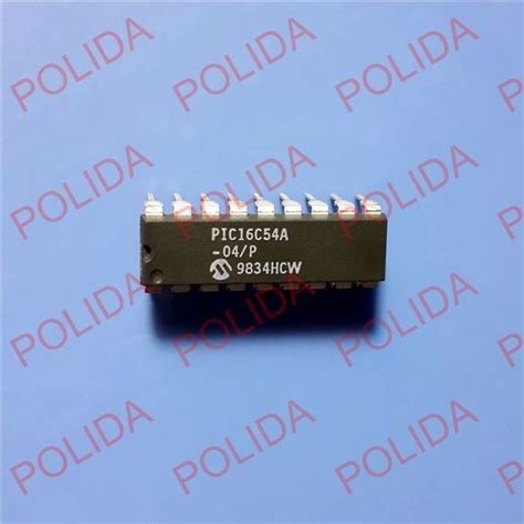 1pcs Otp Mcu Ic Microchip Dip 18 Pic16c54a 04p Pic16c54a Ebay
