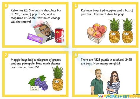Addition And Subtraction Worksheet Zone