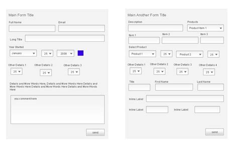 Html Standard And Best Practice In Dealing With Muliplecomplex