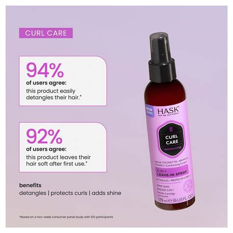 Buy Hask Curl Care In Leave In Spray Ml Online At Chemist Warehouse