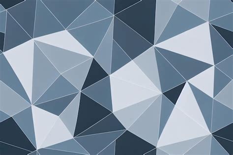 Premium Photo Abstract Low Poly Triangle Seamless Pattern 3d Render