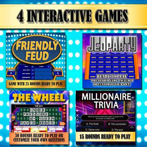 game show powerpoint templates the game room