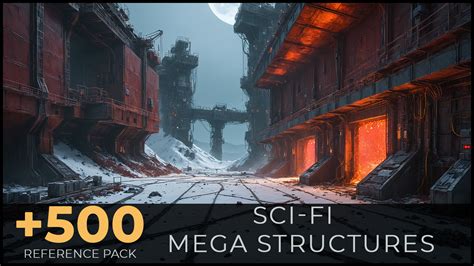 Artstation 500 Sci Fi Megastructures Concept Art References 8k