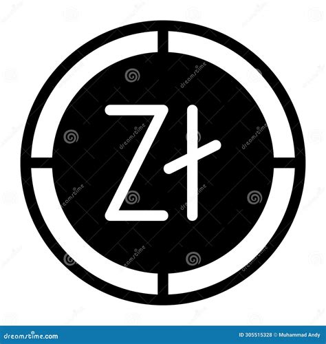Zloty Coin Icon Solid Style Vector Illustration Graphic Icon For Web Ui And App Mobile Design
