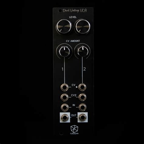 Cubusynth Dual Vintage Vca Eurorack Etsy