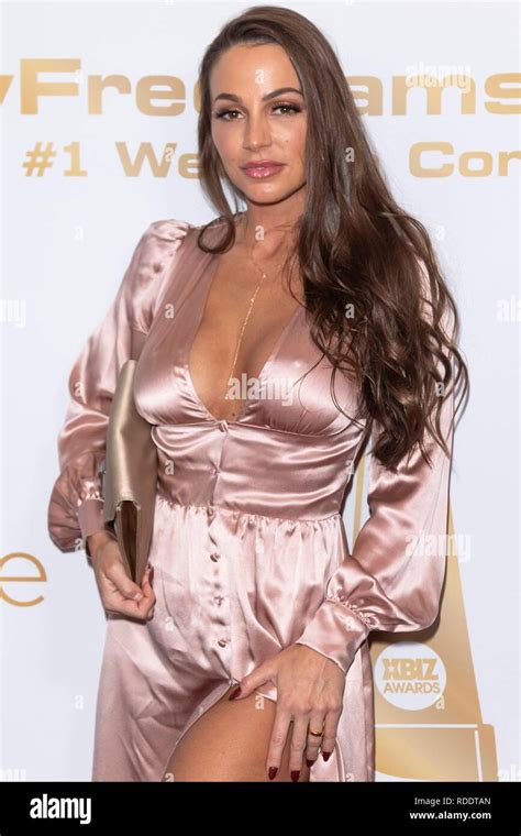 Adult Film Actress Abigail Mac Attends The Xbiz Awards At Hotel Westin Bonaventure In Los