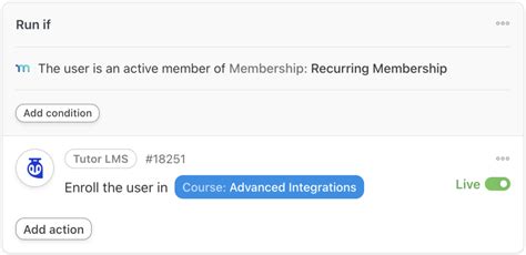 Connect Tutor Lms To Memberpress With Uncanny Automator