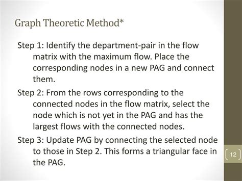 PPT Facility Design Week BASIC ALGORITHMS FOR THE LAYOUT PROBLEM PowerPoint Presentation