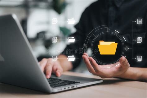 Document Management System Concept Searching And Managing Files Online