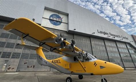 Piloted Electric Aircraft Flies At Nasa S Langley Research Center For First Time Military
