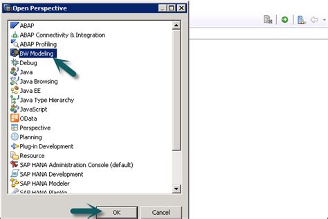 Sap Bw On Hana Modeling Tools