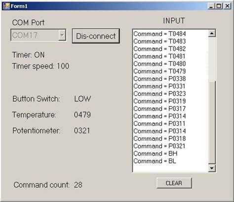 Arduino And Visual Basic Part 2 VBscreen 001 Arduino Arduino