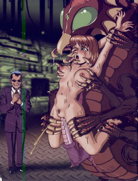 Rule 34 Alien Breasts Crying Experiment Female Monster Nipples Peeing