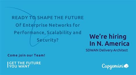 Phu Nguyen On Linkedin Sdwan Capgemini Cisco Viptela