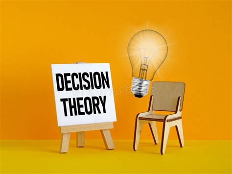 Decision Theory Is Shown Using The Text Stock Image Image Of