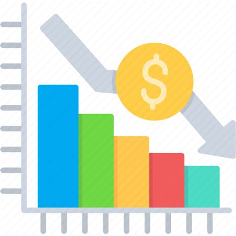 Bar Graph Analytics Chart Business Graphic Loss Icon Download On Iconfinder