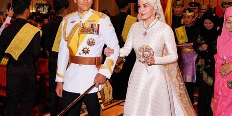 لقطات ملهمة ترصد زفاف ابن سلطان بروناي وتعكس فخامة الحفل مجلة هي