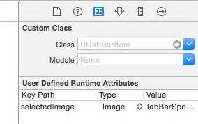 Ios Set Tab Bar Item Selected Image In Xcode Stack Overflow