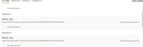 Server Error 500 On Existing Data Update Api Kobotoolbox