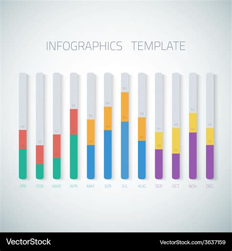 Web Infographic Timeline Bar Template Layout Could