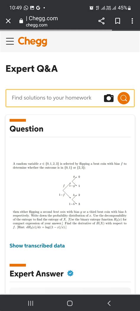 Solved A Random Variable X∈ 0123 Is Selected By Flipping