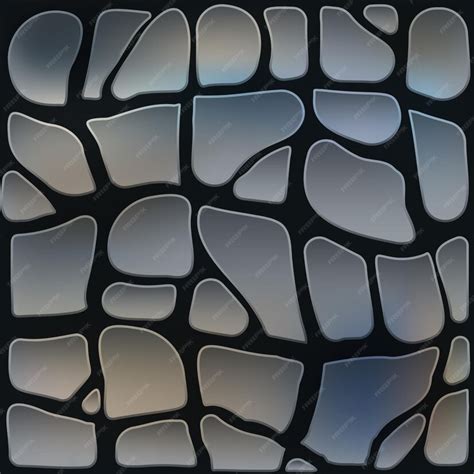 질감 돌 자갈 암벽 바위도 나 바닥의 만화 배경입니다 프리미엄 벡터